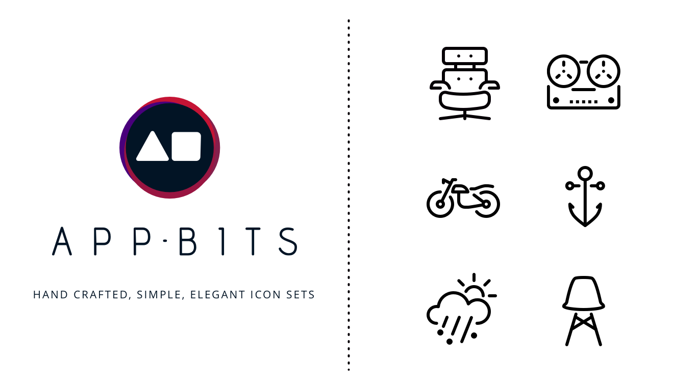 APP-BITS - Free icons including Monoline: 1000+ stylish, modern line ...